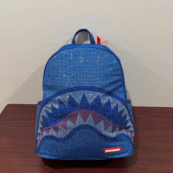 Sprayground | Bags | Sprayground Womens Backpack Blue Savage | Poshmark